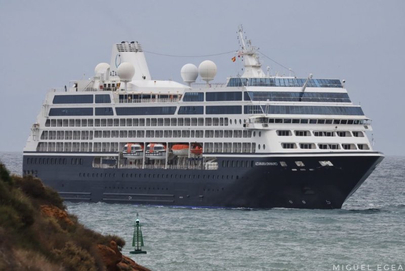 El -MS Azamara Onward- en Cartagena por Miguel Egea – Los Faros del Mundo