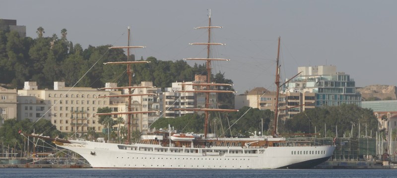 El -Sea Cloud II- atracado en Cartagena por Lucho Reyes – Los Faros del ...