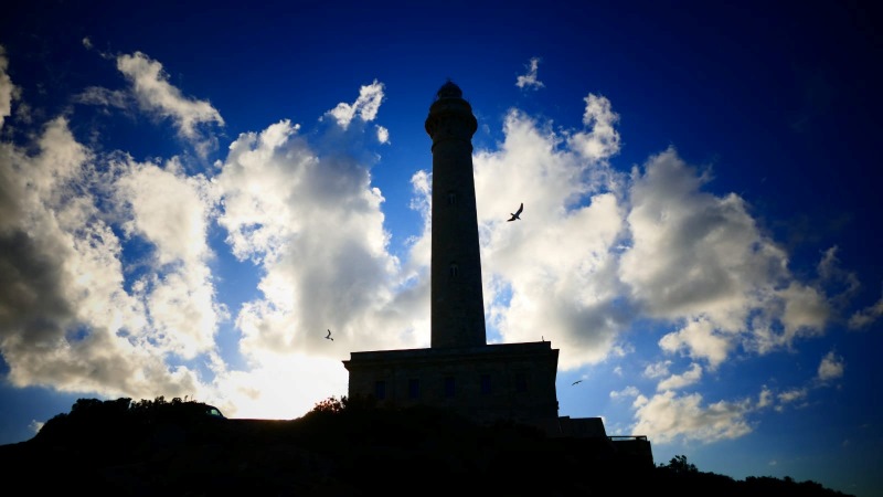 Otro “Momento Lucho” en el faro de Cabo de Palos – Los Faros del Mundo